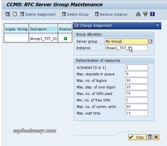 How To Create Rfc Group For Parallel Processing Sap Basis Easy 3305