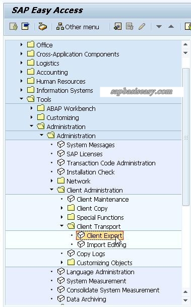 How to do SAP Client Export - SAP Basis Easy How to do SAP Client Export - SAP Basis Easy