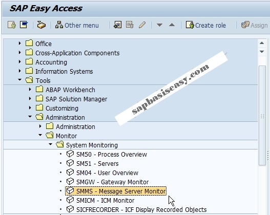 How To Monitor Sap Message Server Sap Basis Easy