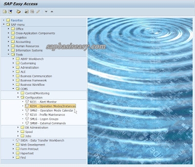 How to assign time table to SAP Opmode - SAP Basis Easy