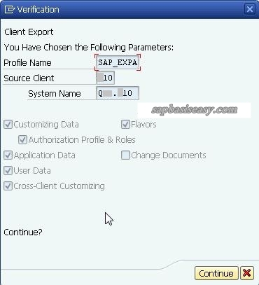 How to do SAP Client Export - SAP Basis Easy